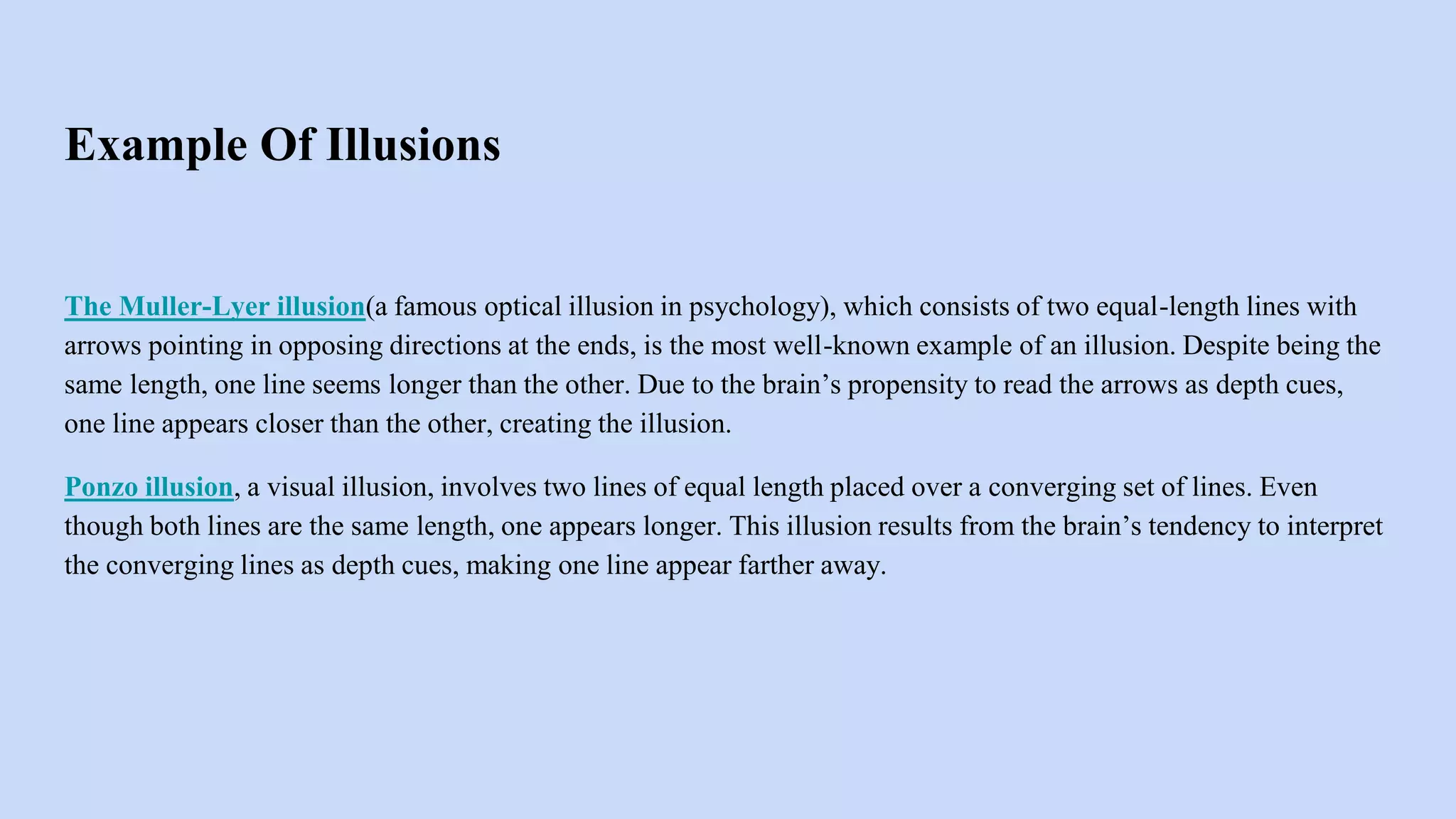 Illusion_ The Art Of Deceiving The Mind | PPTX