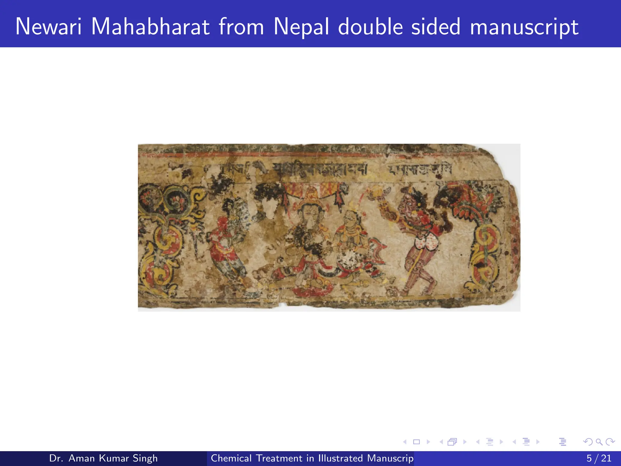 Conservation steps for Illustrated Manuscript, Concept, types and ...