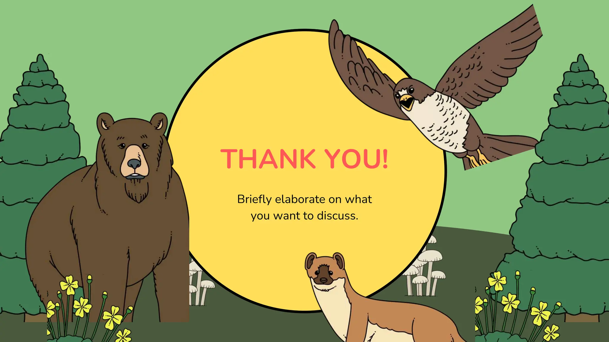 Illustrated Food Webs for Elementary Presentation.pptx