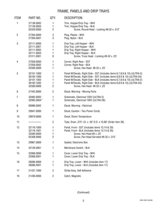 BUNN Ultra 2 Slush Machine - Illustrated Parts Catalogue | PDF
