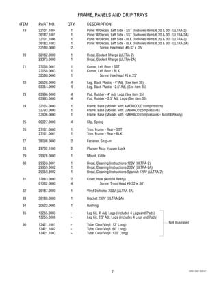 BUNN Ultra 2 Slush Machine - Illustrated Parts Catalogue | PDF