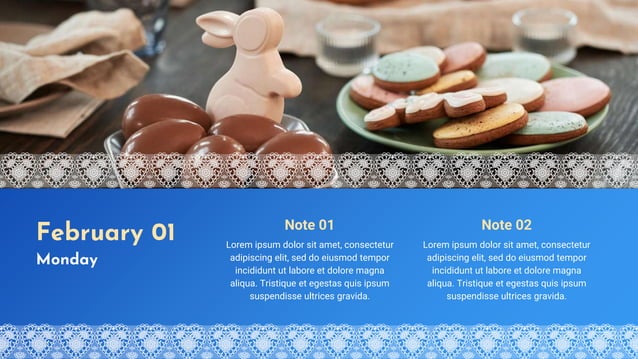 Illustrated Pattern April Daily Calendar 2024 Presentation.pptx ...