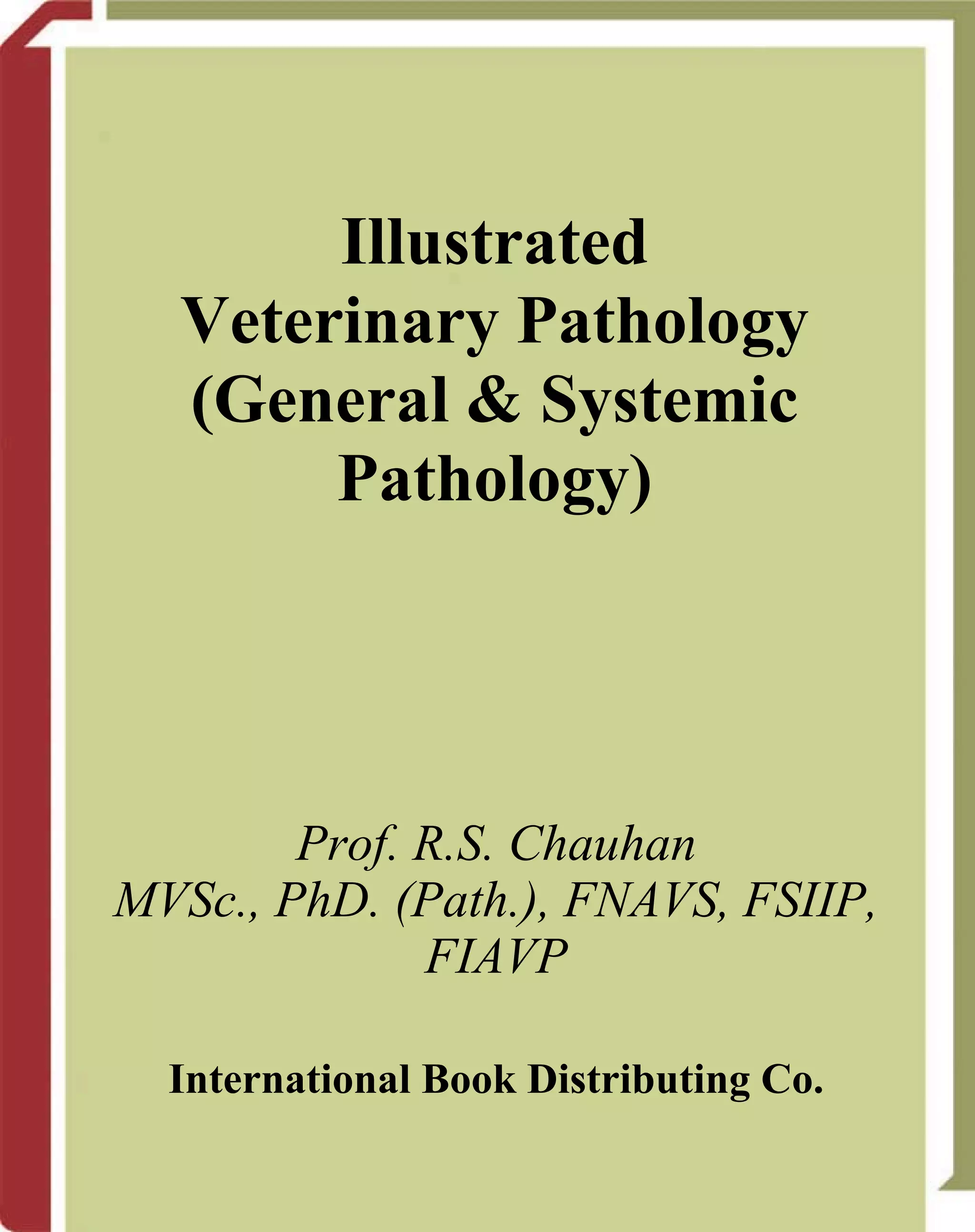 Illustrated veterinary pathology (General & systemic pathology) | PDF