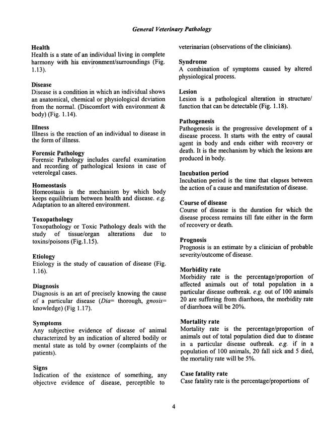 Illustrated veterinary pathology (General & systemic pathology) | PDF ...