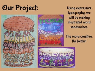 Illustrated Word Sandwiches | PPT
