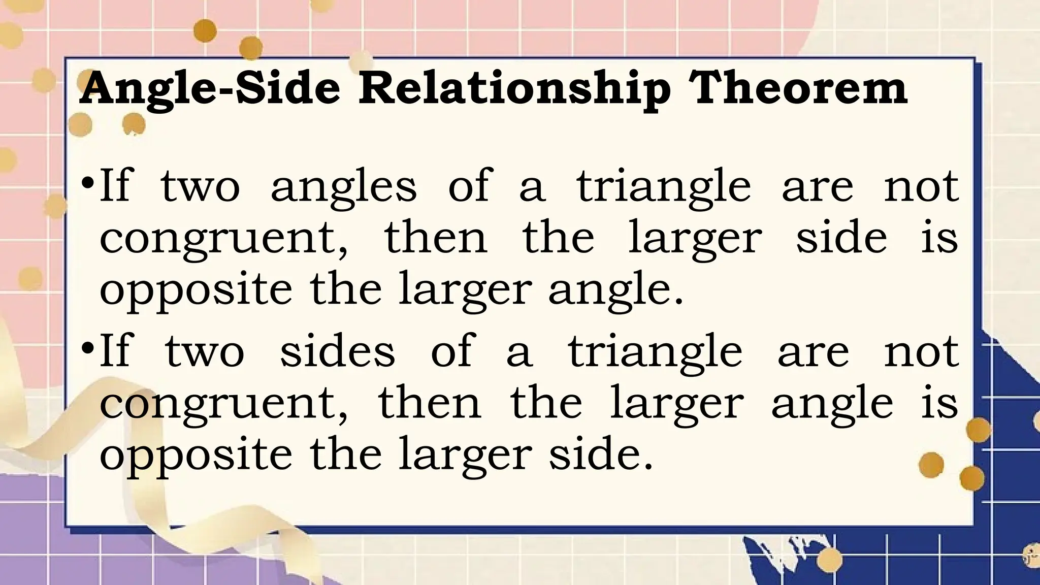 Illustrate Theorems on Triangle Inequalities.pptx