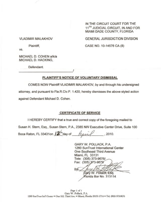 Illustration.notice of dismissal | PDF