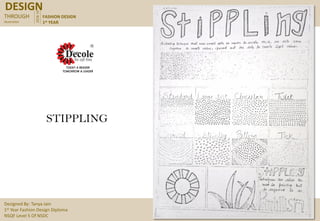 Tanya Jain, Diploma Fashion Design First Year, (Fashion illustration ...