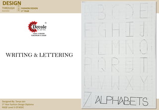 Tanya Jain, Diploma Fashion Design First Year, (Fashion illustration ...