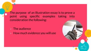 Illustration essay | PPTX