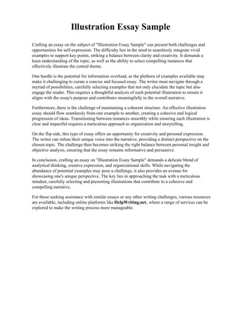 Illustration Essay Sample.pdf