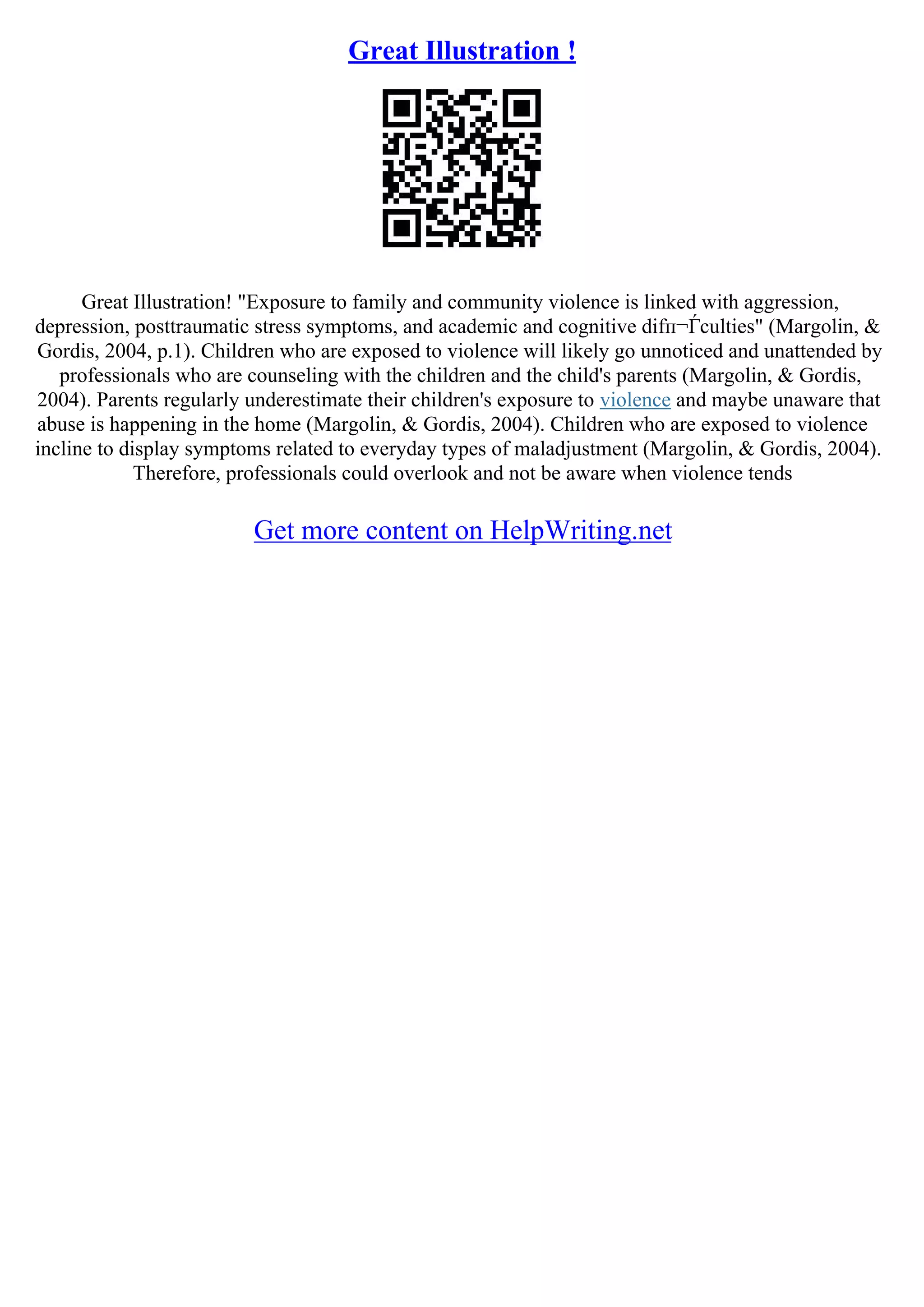 Illustration Essay Topic | PDF