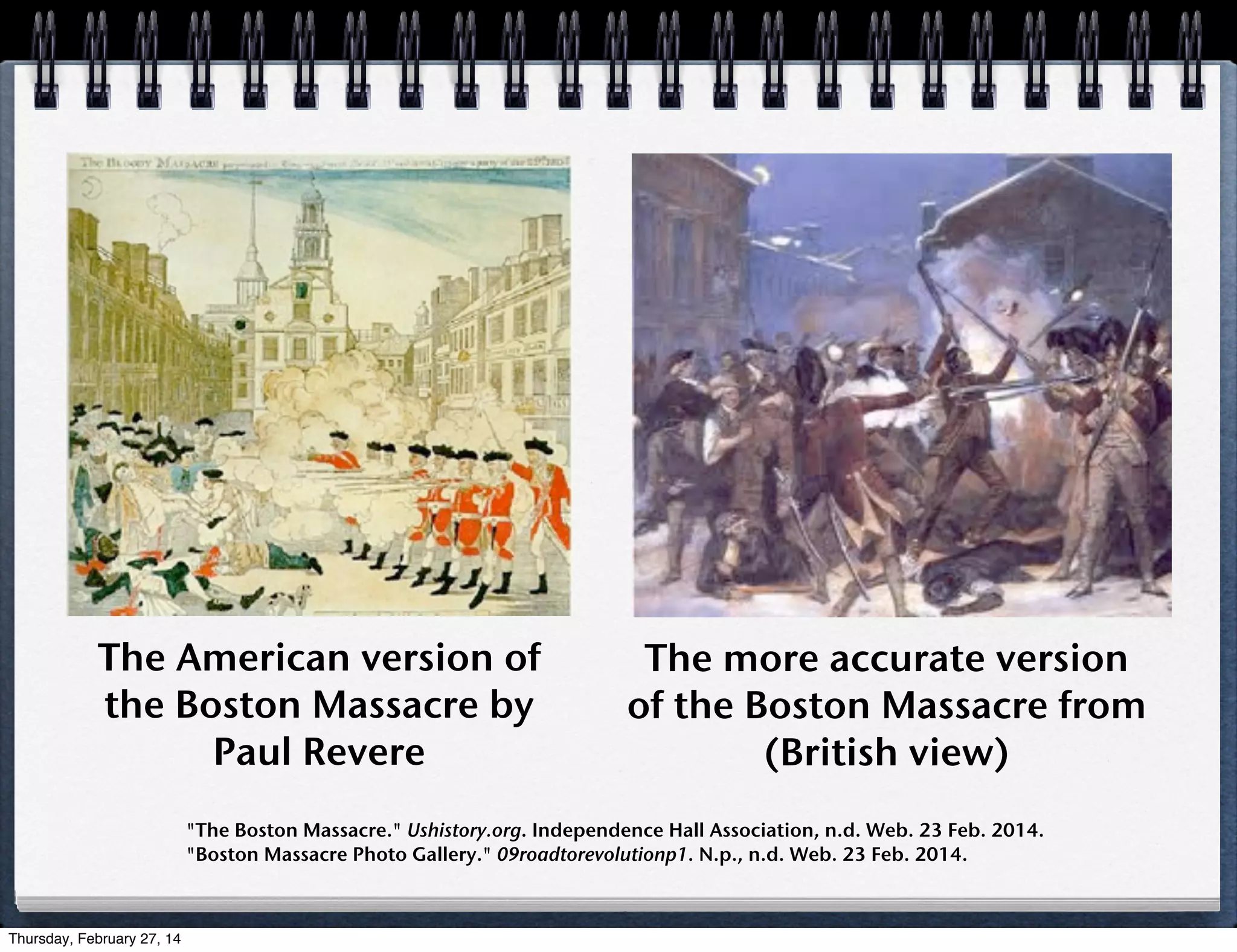 American Revolution Illustrations | PPT