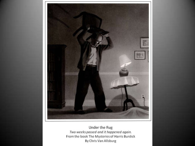 Illustrations from mysteries of harris burdick