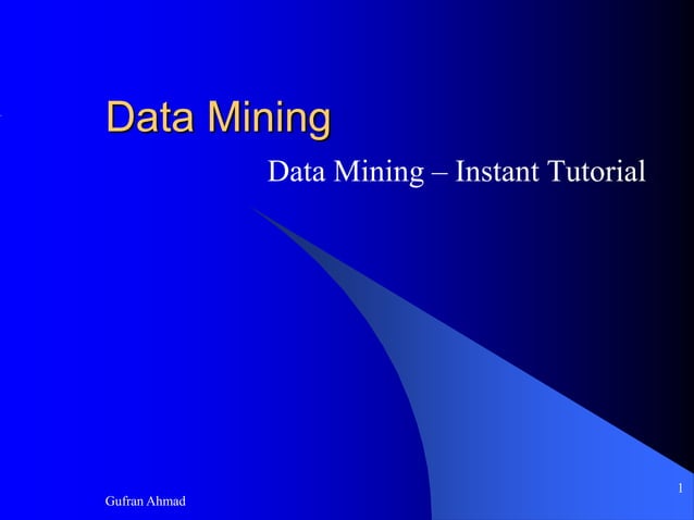 Illustrative approach-of-data-mining | PPT