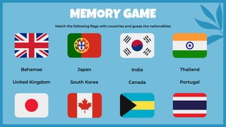 Illustrative Countries Memory Game Flash Cards.pptx