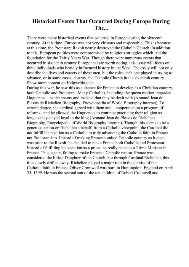 Illustrative Essay Example | PDF