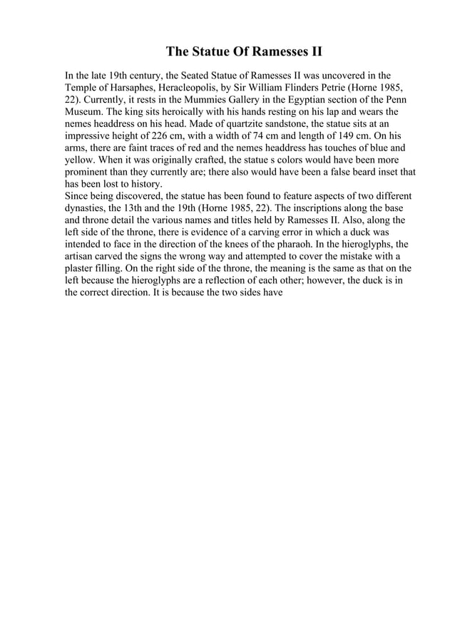 Illustrative Essay Example | PDF