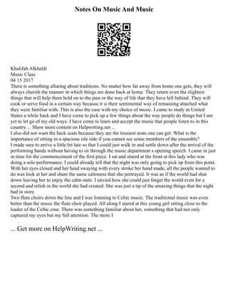 Illustrative Essay Example Tele | PDF