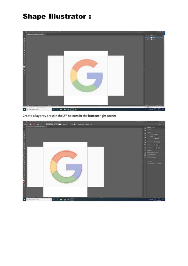 Illustrator - Google Logo | DOCX