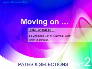 Intermediate Adobe Illustrator CS3 welcome & course outline (2009) | PPT
