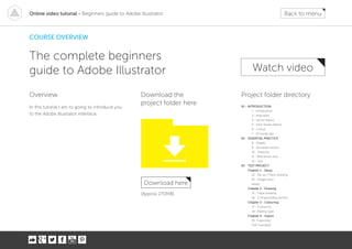 Adobe Illustrator for beginners | PDF