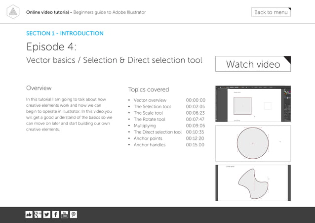 Adobe Illustrator for beginners | PDF
