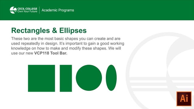 Illustrator's basic shapes part 1 | PPT