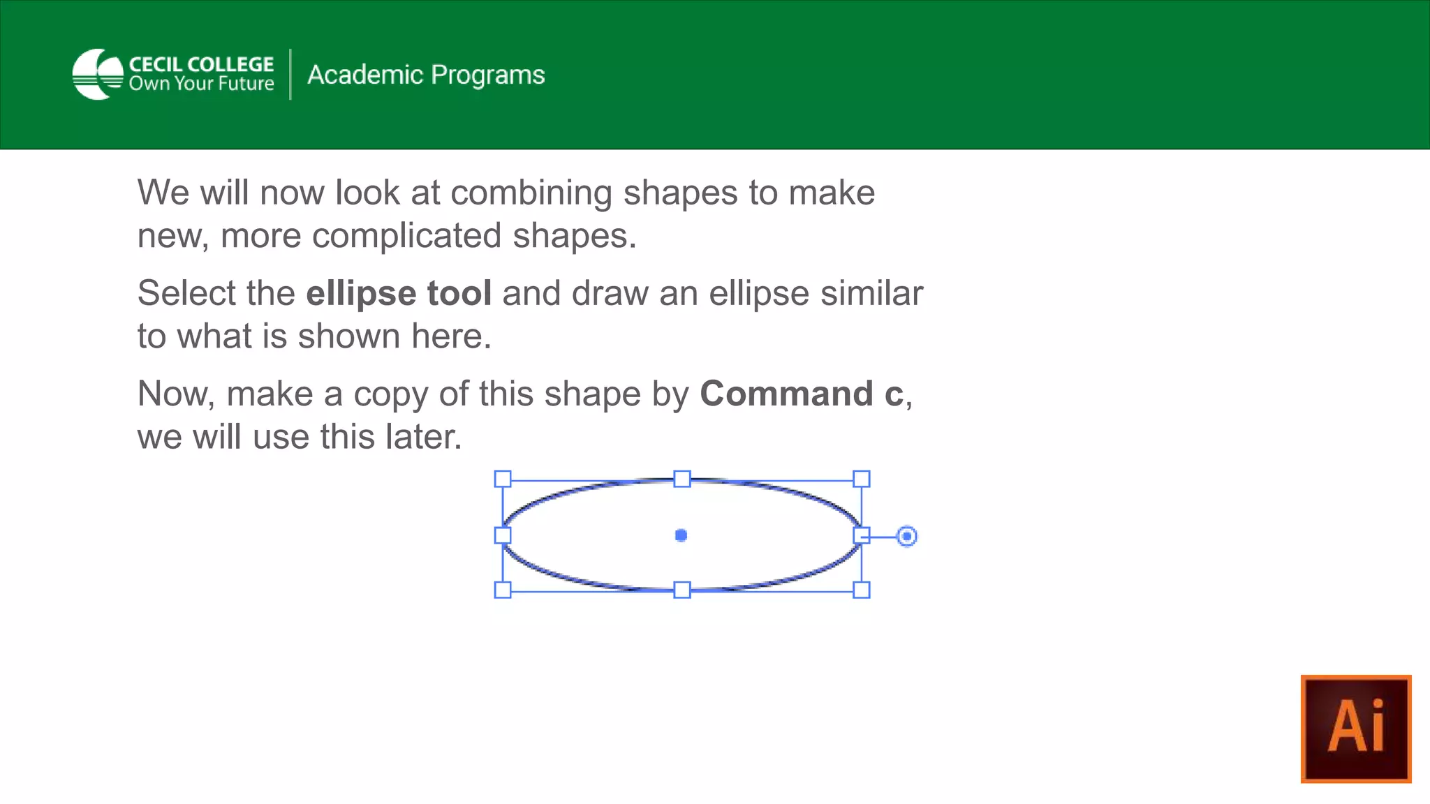 Illustrator's basic shapes part 2 & combining shapes | PPTX