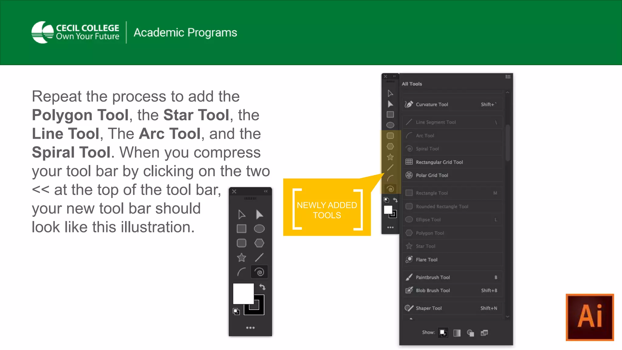 Illustrator's basic shapes part 2 & combining shapes | PPTX