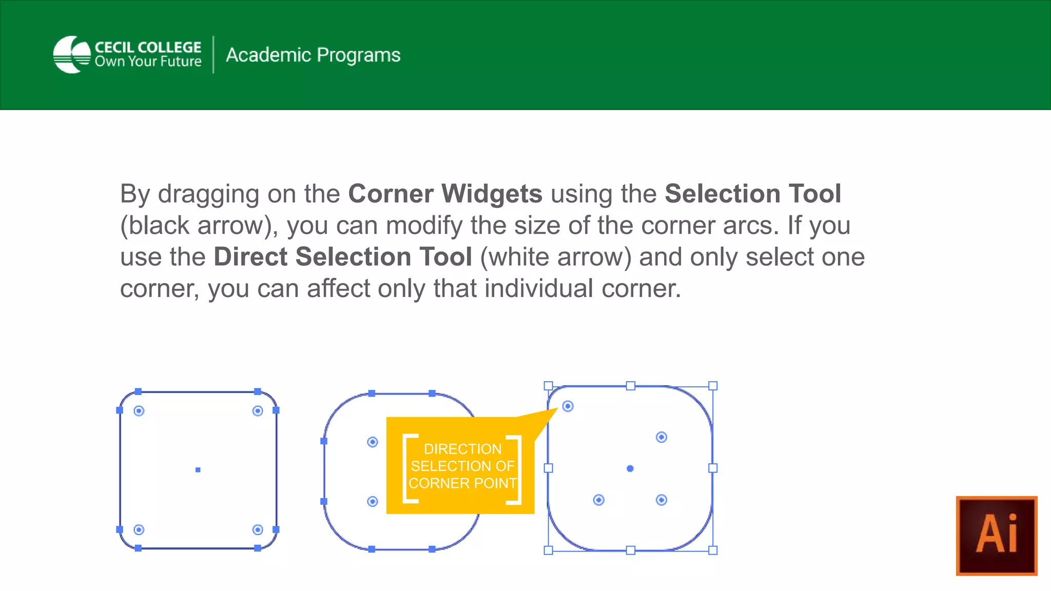 Illustrator's basic shapes part 2 & combining shapes | PPTX