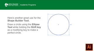 Illustrator's basic shapes part 2 & combining shapes | PPT
