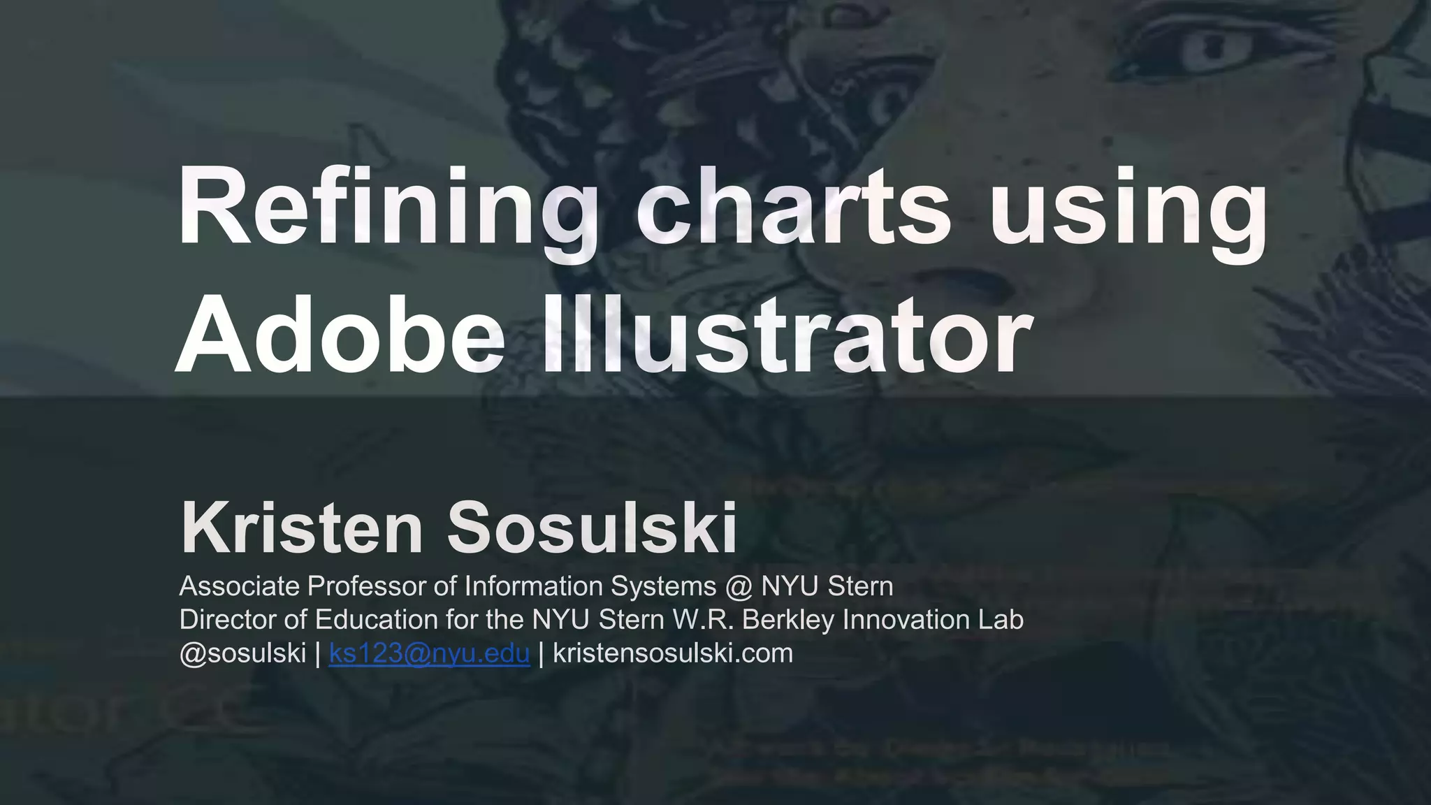 Refining charts using Adobe Illustrator | PPT