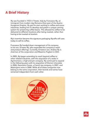 Illy research document | PDF