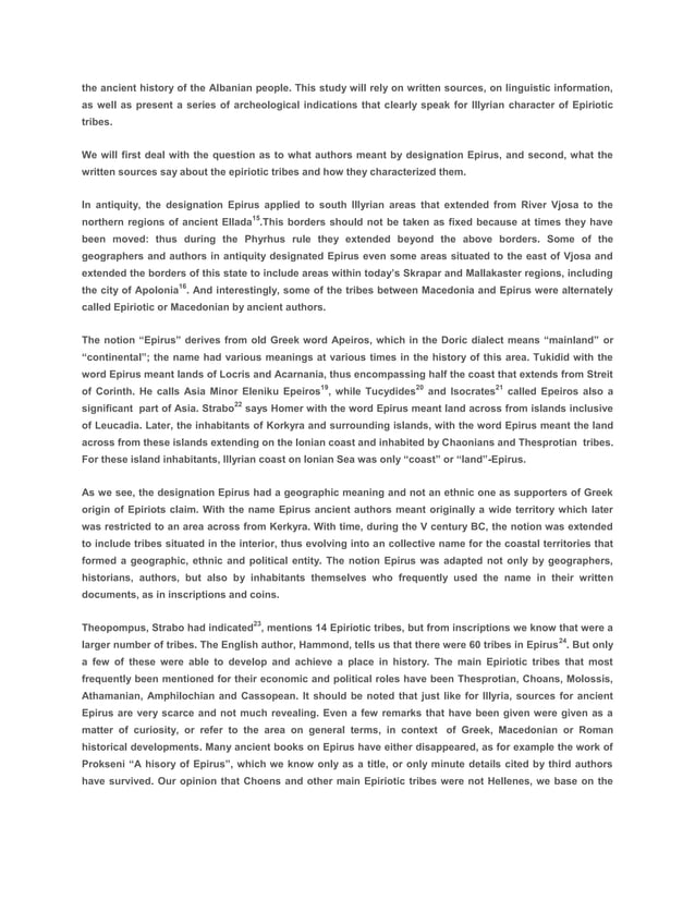 Illyrian ethnic attributes of epiriotic tribes | DOCX