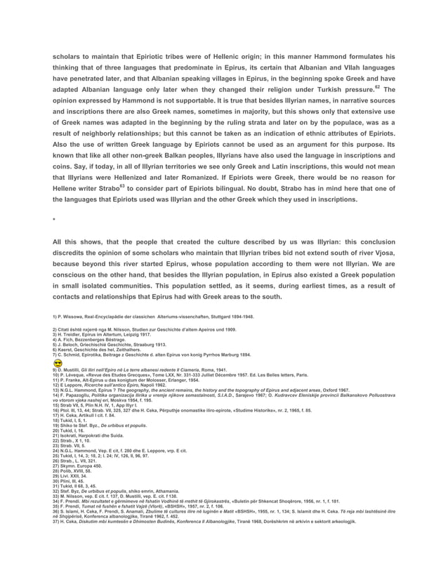 Illyrian ethnic attributes of epiriotic tribes | DOCX