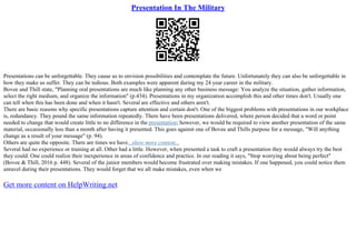 Ilm 5 Effective Presentations | PDF | Educational Assessment | Education