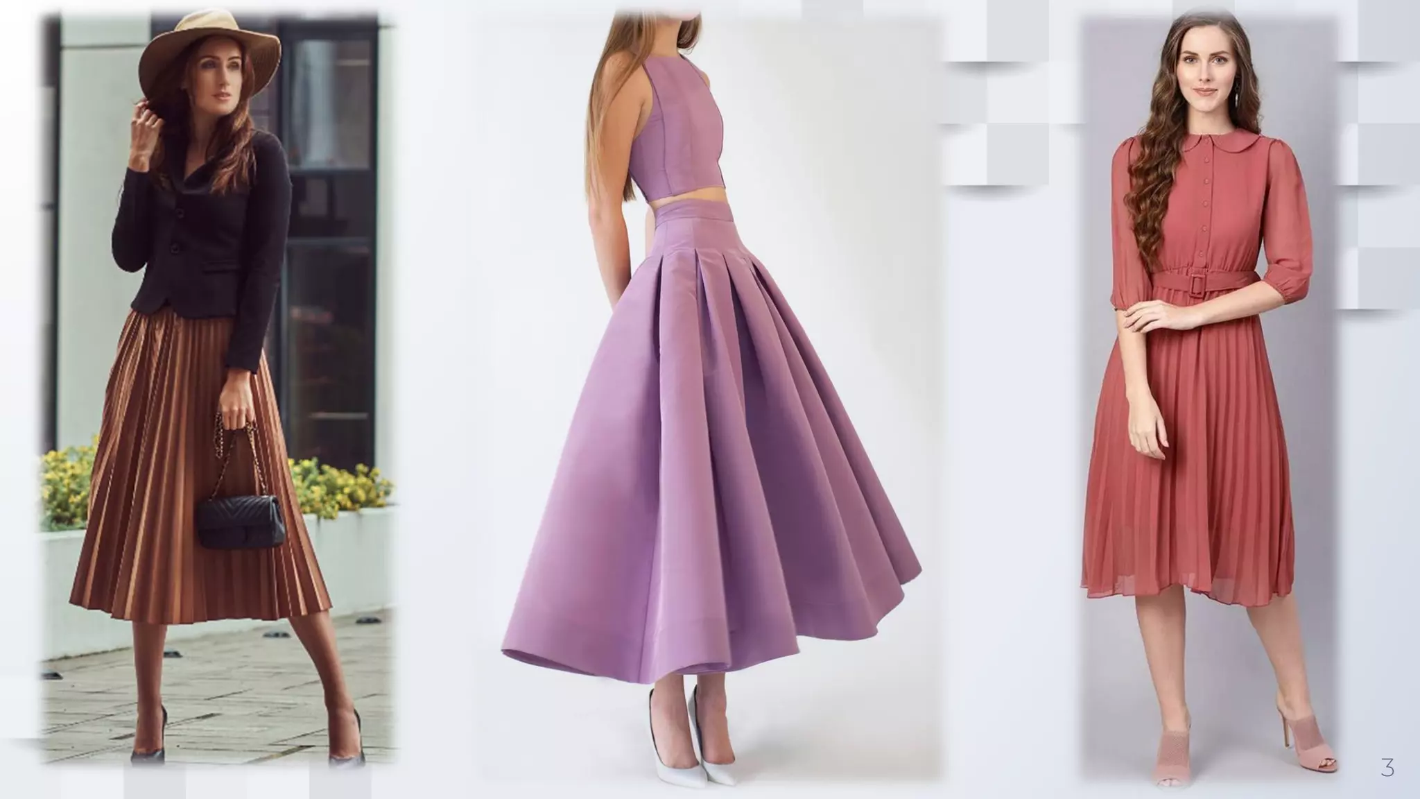 TYPES OF tucks|pleats|yokes|pockets|fastners _ with examples & illusion ...