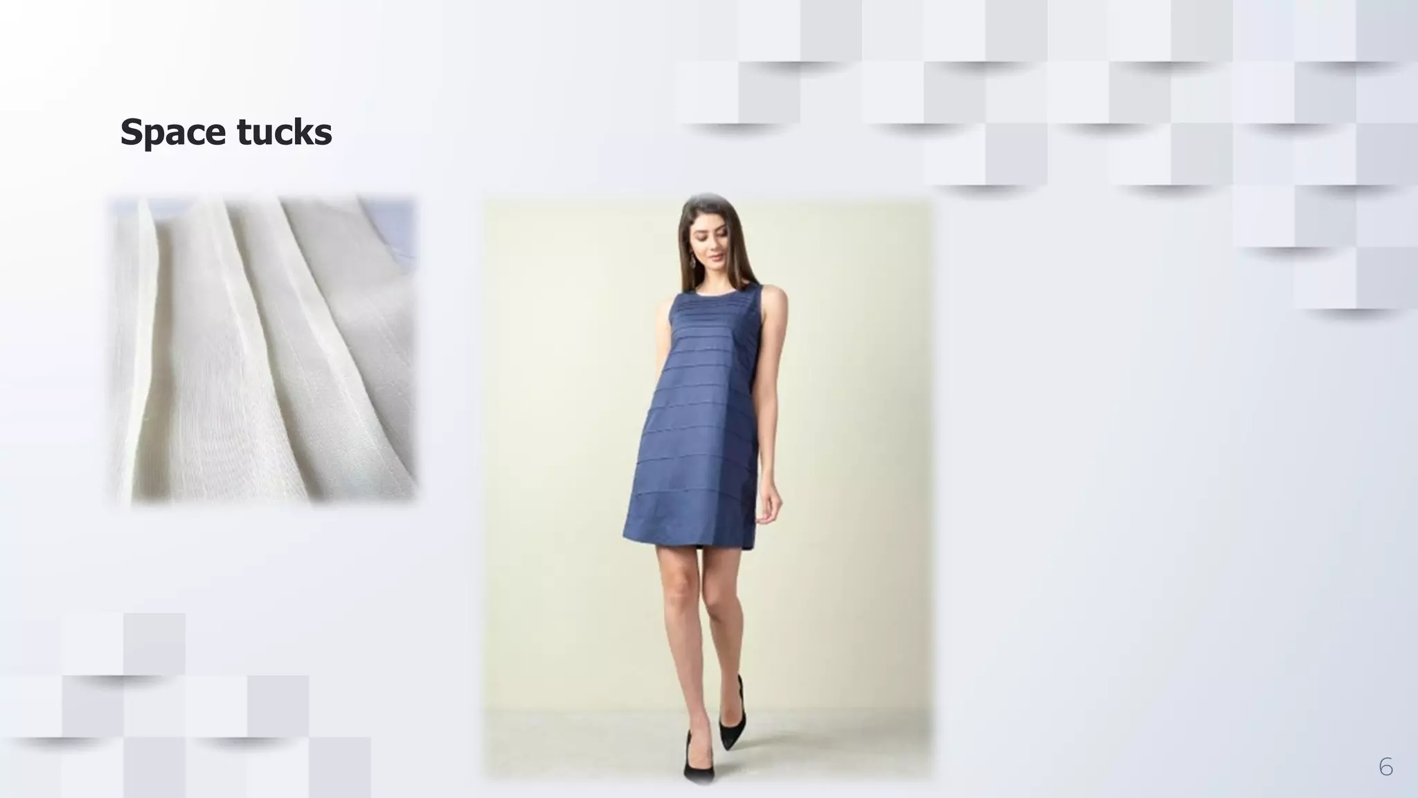 TYPES OF tucks|pleats|yokes|pockets|fastners _ with examples & illusion ...