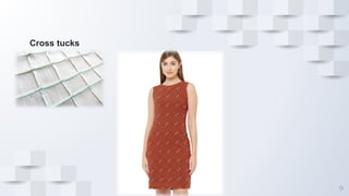 TYPES OF tucks|pleats|yokes|pockets|fastners _ with examples & illusi…