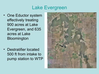 Ilma Lake Destratification With Venturi Type Eductor | PPT
