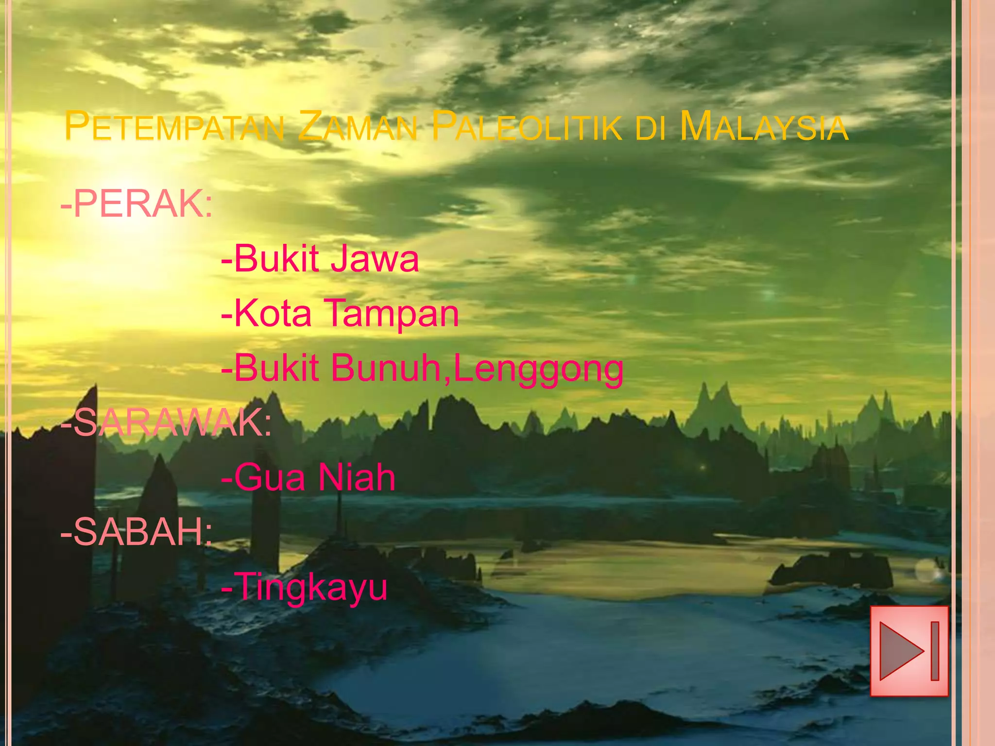 ZAMAN PRASEJARAH | PPTX