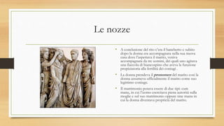 Il matrimonio nella famiglia romana (1) | PPT