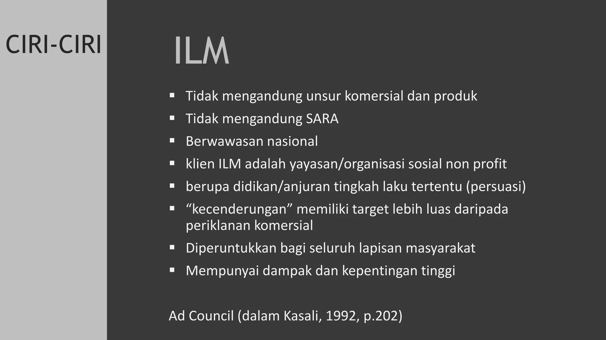 Iklan Layanan Masyarakat: definisi, ciri ciri, fungsi, dan contohnya | PDF