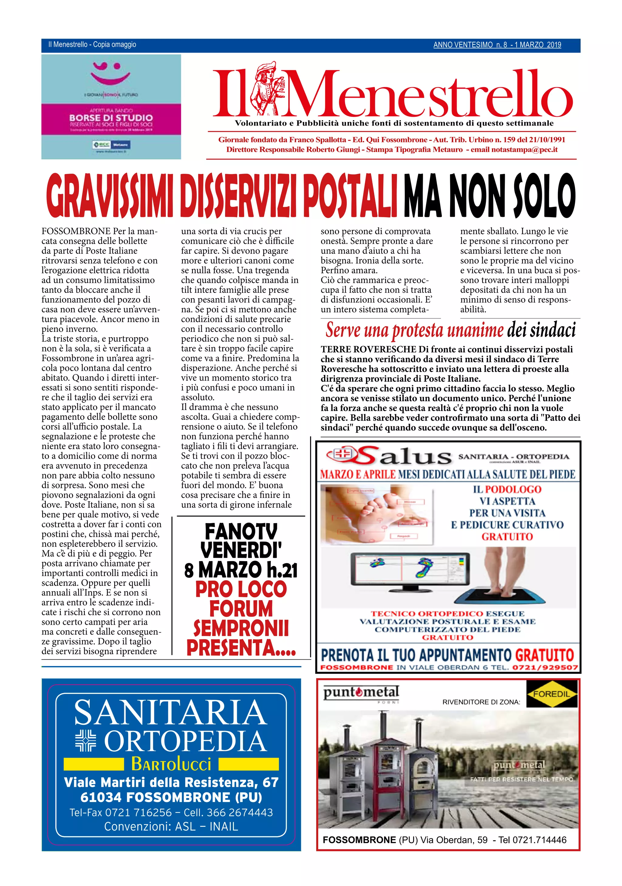 Il menestrello del 1 marzo 2019 | PDF