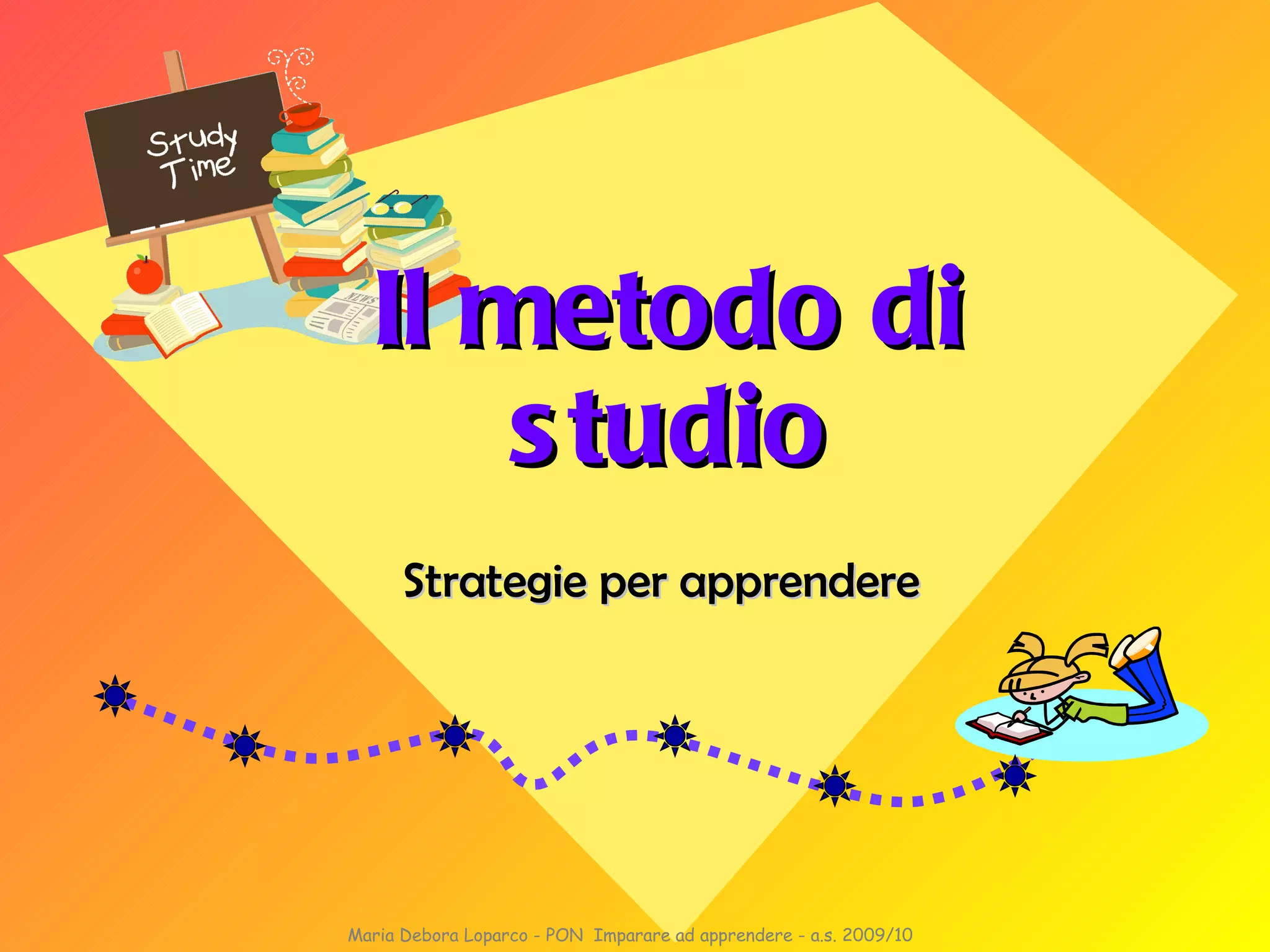 Il metodo di studio | PPT