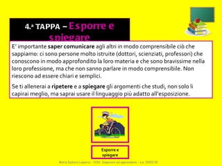 Il metodo di studio | PPT