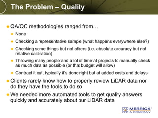Automated LiDAR Data Quality Control | PDF | Cloud Computing | Internet