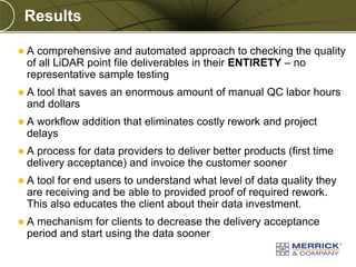 Automated LiDAR Data Quality Control | PDF | Cloud Computing | Internet