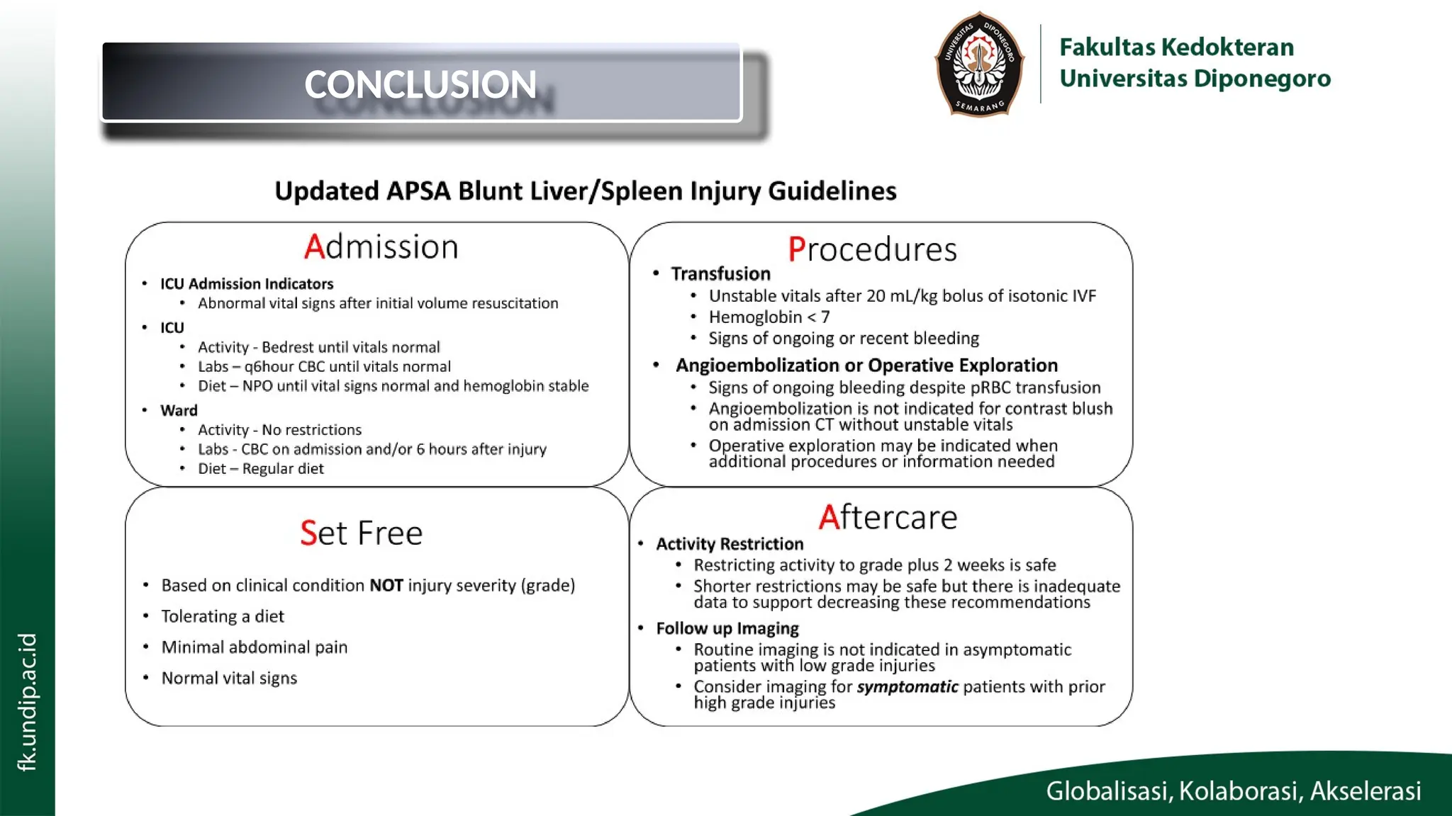 ILMIAH RS TUGU Journal Reading - Updated APSA Guidelines for the ...